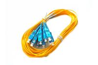 China Simplex 2.0mm 1.2m SC UPC Fiber Optic Pigtail Low Insertion Loss for sale