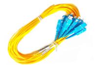 China Simplex 2.0mm 1.2m SC UPC Fiber Optic Pigtail Low Insertion Loss for sale