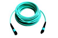 China OM3 50/125 24 Core 3.5m MTP MPO Fiber Cable Multimode for sale