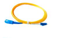 China Single Mode SC UPC-LC UPC Optical Fiber Cable 2.0mm 3m SM MM for sale