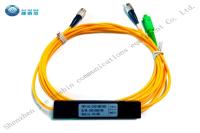 China FC UPC-SC APC 3.0mm Optical Fiber Coupler 1X2 FBT 1550nm for sale