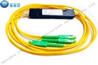 China 1x2 SC APC Optical Coupler Splitter 2.0mm 1m ABS 20/80 G657A for sale
