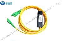 China 1490nm 1550nm 1x2 FBT Optical Fiber Coupler SC APC 2.0mm 1m for sale