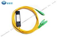 China 1490nm 1550nm 1x2 FBT Optical Fiber Coupler SC APC 2.0mm 1m for sale