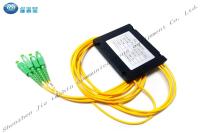 China Single Window 1x3 FBT Optical Coupler SC APC 1m 3.0mm for sale