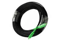 China 50M 100M SC APC Single Mode Simplex Outdoor FTTH Fiber Optic Drop Wire for sale