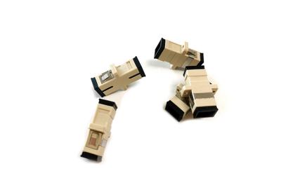 China SM 9/125 Fiber Optic Adapter Connectors SC APC UPC Color Customized for sale