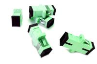 China SM 9/125 Fiber Optic Adapter Connectors SC APC UPC Color Customized for sale