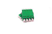China JTX-LC -LC APC UPC 4 core  Fiber Coupler Adapter Standard Flange for sale