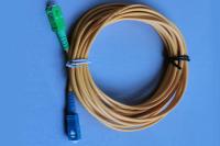 China SM SX SC /APC-SC/UPC 3MM 5M Fiber Optic Patch Cable Excellent Repeatability for sale