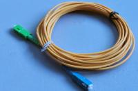 China SM SX SC /APC-SC/UPC 3MM 5M Fiber Optic Patch Cable Excellent Repeatability for sale