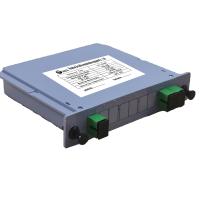 China FTTX FTTH 1x2 SC APC PLC Fiber Splitter SM Compact size 1260-1650nm for sale