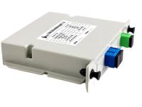 China 1x2 SC UPC High Durability Single Mode Fiber Optic Splitter for sale