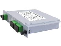 China Single mode 0.9 2.0mm 1x4 SC APC PLC Fiber Splitter  CATV LAN for sale