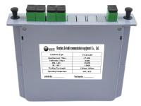 China Single mode 0.9 2.0mm 1x4 SC APC PLC Fiber Splitter  CATV LAN for sale