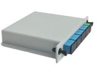 China PLC Fiber Splitter 1x8 SC UPC 55/50 Operating Temperature -40℃~+85℃ for sale
