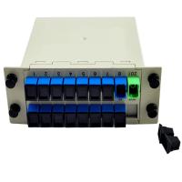 China Inserting Splitter 1x16 SC UPC PLC Fiber Splitter High Durability for sale