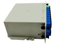 China Inserting Splitter 1x16 SC UPC PLC Fiber Splitter High Durability for sale