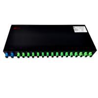 China 1260-1650nm 0.9mm/2.0mm /3.0mm  2x16 SC APC PLC Fiber Splitters for sale