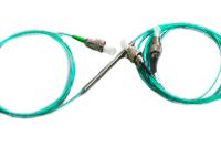China OM3 850nm /1300nm 1X2 FC- FC APC-UPC Mini Fiber Splitter 0.9mm 1M for sale