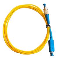 China SM UPC Fiber Optic Patch Cord SC To FC With Connector Local Area Network for sale