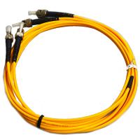 China LSZH SM ST FC duplex  UPC Fiber optic Patch Cord 2mm 2m Test Equipment for sale