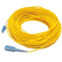China SM LC UPC - SC UPC 2mm 25m Fiber Optic Patch Cable -40~80 LAN for sale