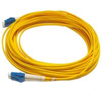 China Fiber Patch Cord Jump Cable LC UPC To LC UPC SM 9/125 DX 2mm 10m for sale