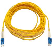 China Fiber Patch Cord Jump Cable LC UPC To LC UPC SM 9/125 DX 2mm 10m for sale
