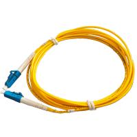 China LZSH PVC Fiber Patch Cords FC UPC 2mm 3m SM  SX 9/125 CATV/LAN for sale