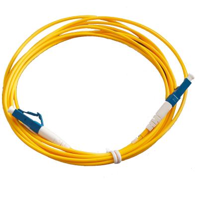 China LZSH PVC Fiber Patch Cords FC UPC 2mm 3m SM  SX 9/125 CATV/LAN for sale