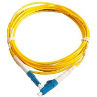 China LZSH PVC Fiber Patch Cords FC UPC 2mm 3m SM  SX 9/125 CATV/LAN for sale