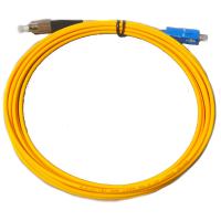 China SM UPC 3.0MM 3M FC to SC Fiber Optic Patch Cord  high return loss for sale