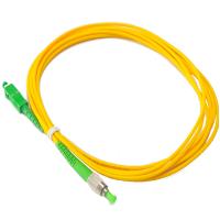 China APC 9/125 SC to FC 3.0mm 3M Fiber Optic Patch Cord Low insertion loss for sale