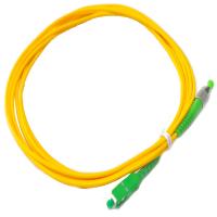 China APC 9/125 SC to FC 3.0mm 3M Fiber Optic Patch Cord Low insertion loss for sale