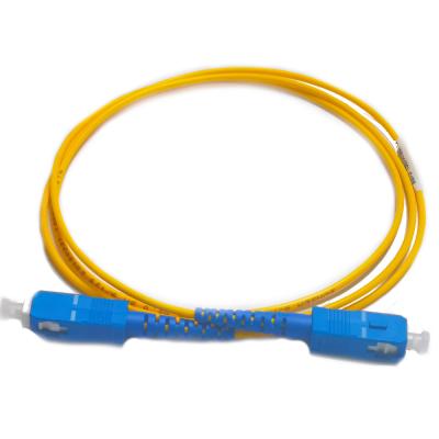 China G657 SM SC/UPC 3.0MM Fiber Optic Patch Cable High Return Loss for sale