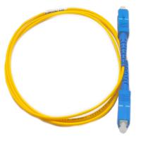 China G657 SM SC/UPC 3.0MM Fiber Optic Patch Cable High Return Loss for sale
