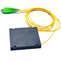 China 1X2 SC APC Fiber Cable Splitter Operating Wavelength 1260mm-1650mm for sale