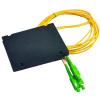 China 1X2 SC APC Fiber Cable Splitter Operating Wavelength 1260mm-1650mm for sale