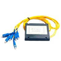 China Low PDL SC UPC Fiber Cable Splitter FTTX 2X4 High Reliability for sale