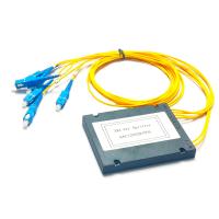China Low PDL SC UPC Fiber Cable Splitter FTTX 2X4 High Reliability for sale