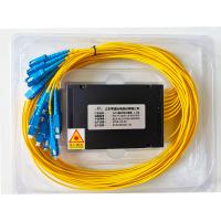 China High Uniformity 1X16 SC UPC Splitter For WAN System 55/55 -40℃~85℃ for sale
