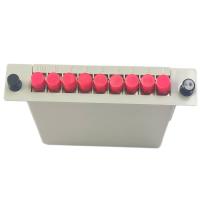 China SM FTTH PLC Fiber Splitter 0.9MM 2.0mm 1x8 FC PC High Return Loss for sale