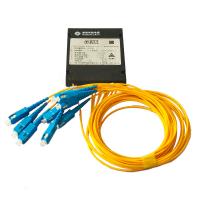 China FTTX System 1X8 SC UPC Fiber Cable Splitter  1310/1490/1550nm for sale