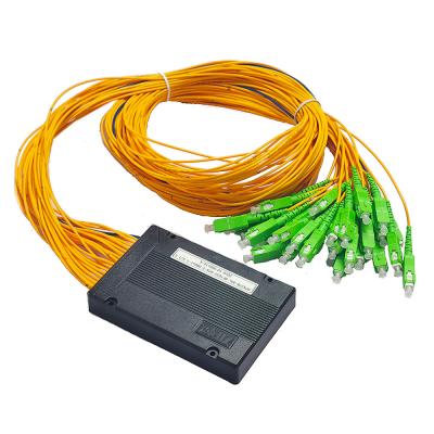 China 1X32 SC APC Good Uniformity Fiber Cable Splitter Low Insertion Loss for sale