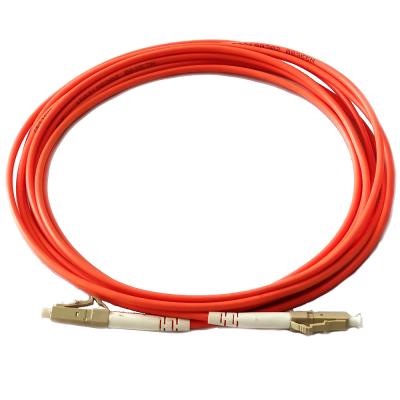 China LC/UPC MM 50/125 2mm 3mm Fiber Optic Patch Cable Customizable length for sale