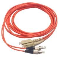 China FC To SC UPC Optical Fiber Patch Cord 3.0mm 10m MM For CATV for sale