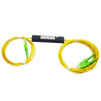 China FTTH 1X2 SC APC Fiber Cable Splitter 1310/1550 Excellent directivity for sale