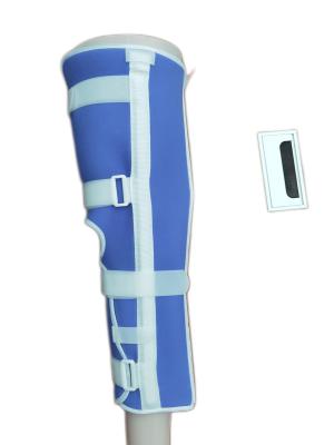 China Breathable Single Panel Medical Knee Brace With Terry Liner And Aluminum Stay for sale