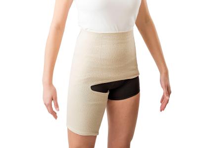 China Elastic Hip Brace Compression Hip Wrap With Breathable Skin Friendly Fabric for sale